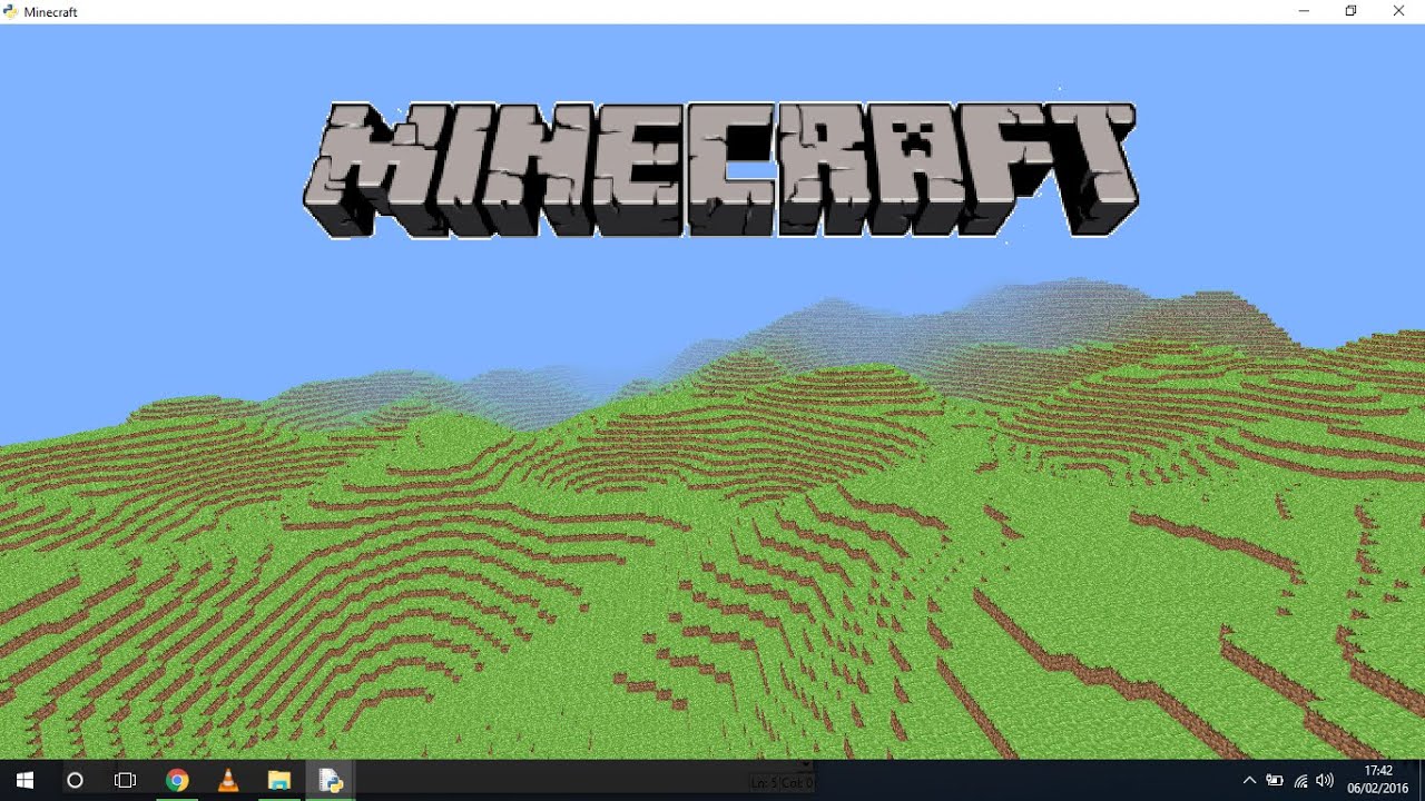 Minecraft in Python Updates 2016