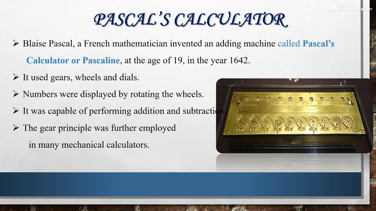 EARLY CALCULATING DEVICES - LOGIX 5