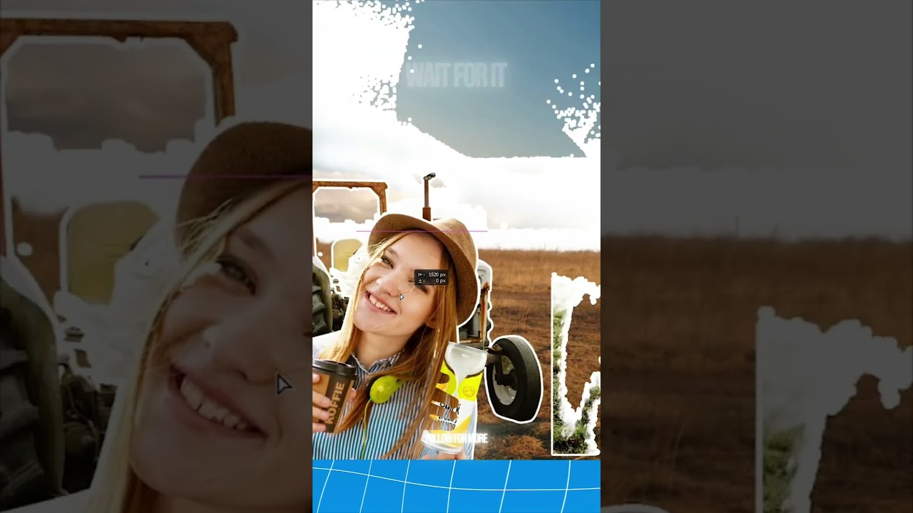 Coco milk + mango juice Creative poster #graphicdesign #posterdesign