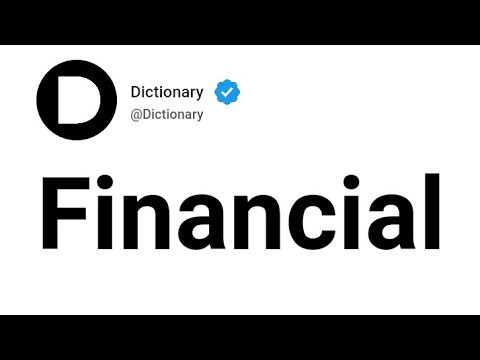 Financial Meaning In English