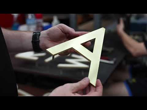 Why brass is brilliant for architectural elements & decorative signage
