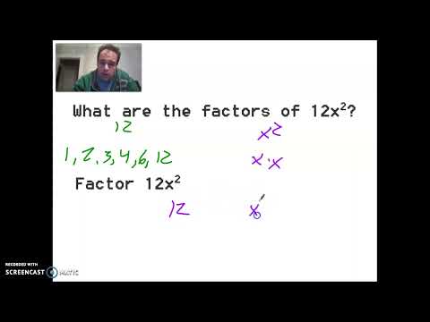 What is a Factor? How do I "factor?"
