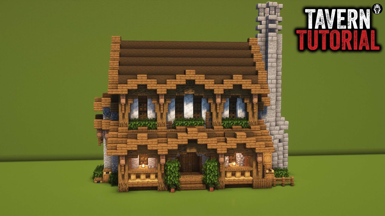 Minecraft Medieval Tavern Tutorial