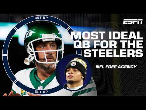 Aaron Rodgers to the Steelers?! 😳 Quarterback domino effect headlines NFL Free Agency | Get Up