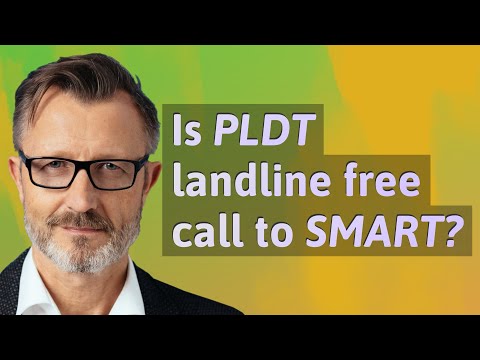 Is PLDT landline free call to SMART?