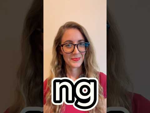 Phonics For Beginners: The NG Sound - English Pronunciation Practice #esl #phonics
