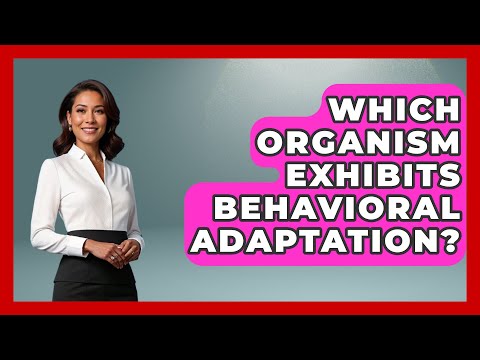 Which Organism Exhibits Behavioral Adaptation? - Biology For Everyone