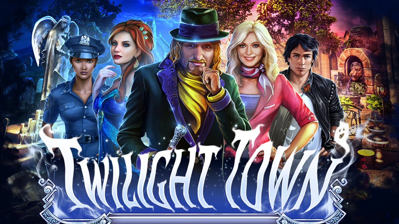 Hidden Objects: Twilight Town free puzzle adventure game download now!