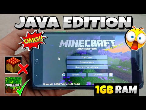 I Install Minecraft Java Edition in 1gb Ram Android Device 📲🤯 || I Install Minecraft Java in Android