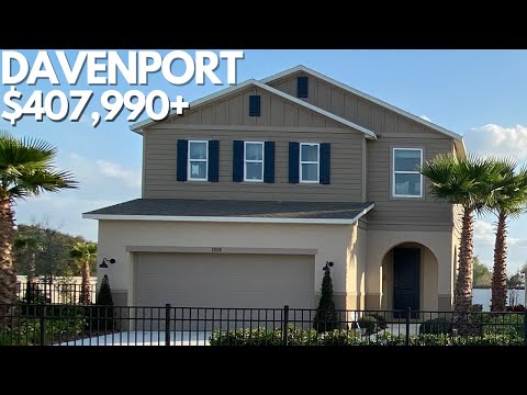 KB 2107 | 4 bedroom New Construction Home Tour | Davenport FL