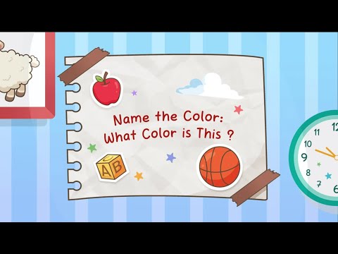 Little Big Quiz | Name The Color: What Color Is This?