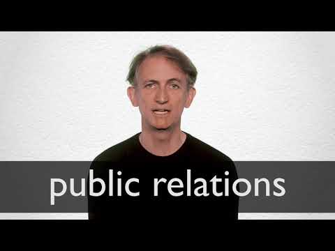 How to pronounce PUBLIC RELATIONS in British English