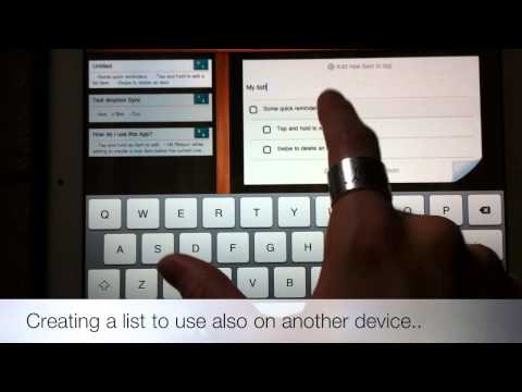 How to sync to do list with DropBox using Droplist for iPhone, iPad and iPod Touch