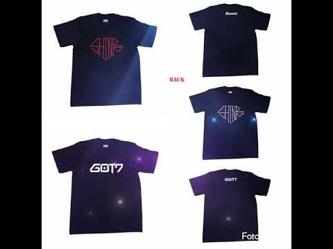 K-Pop SHINee x GOT7 T-shirts Wear your bias.