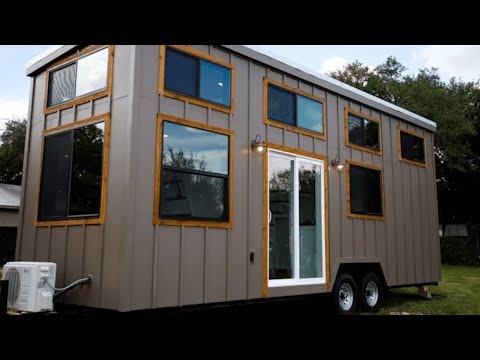 From Nomad Tiny Homes is This Custom 28' Tiny House located in Texas.