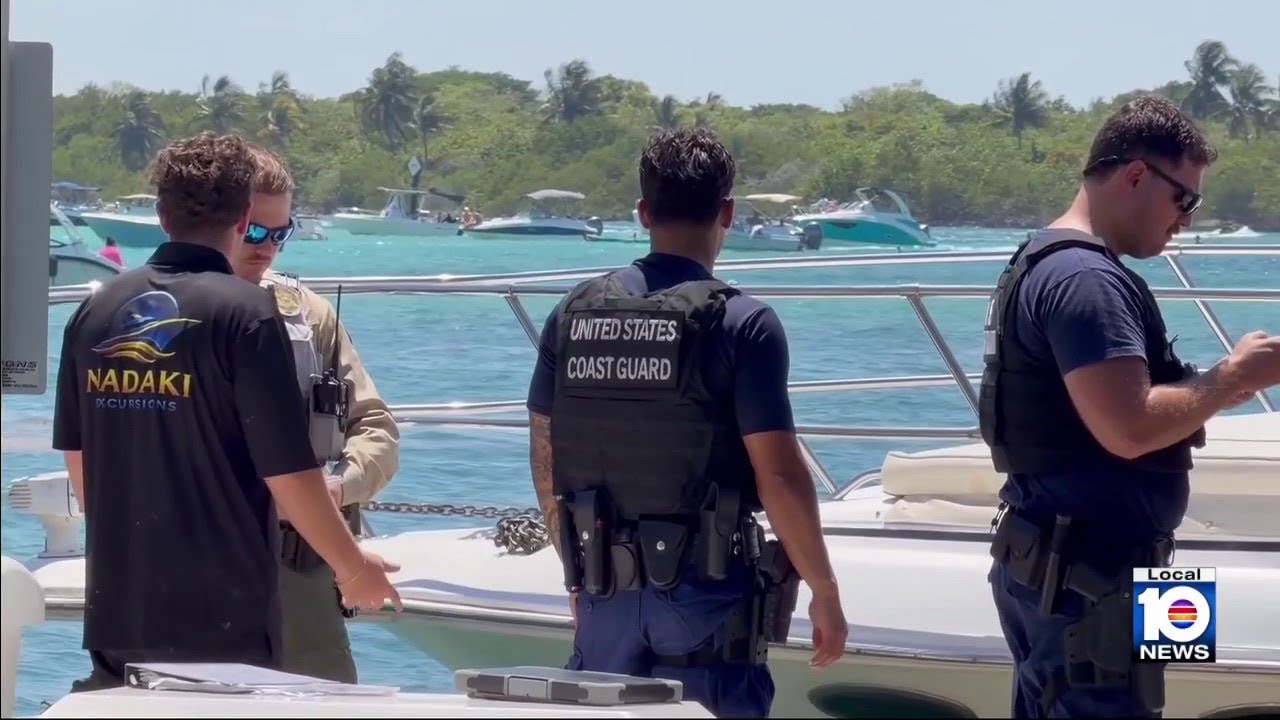 Boat explodes near Haulover Sandbar