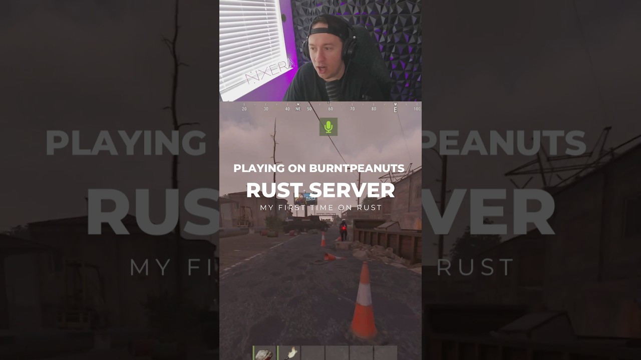 My FIRST time on BurntPeanuts server and I already ruined someone’s day 💀 #rustgameplay #rust