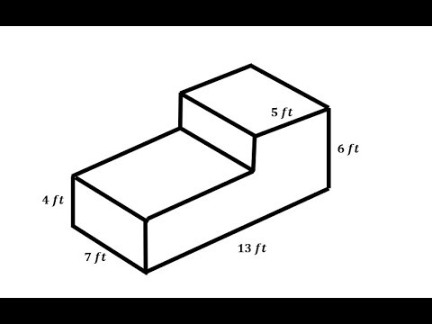 Volume of Stairs: Decomposing Volume (Right Rectangular Prisms) | Math ...