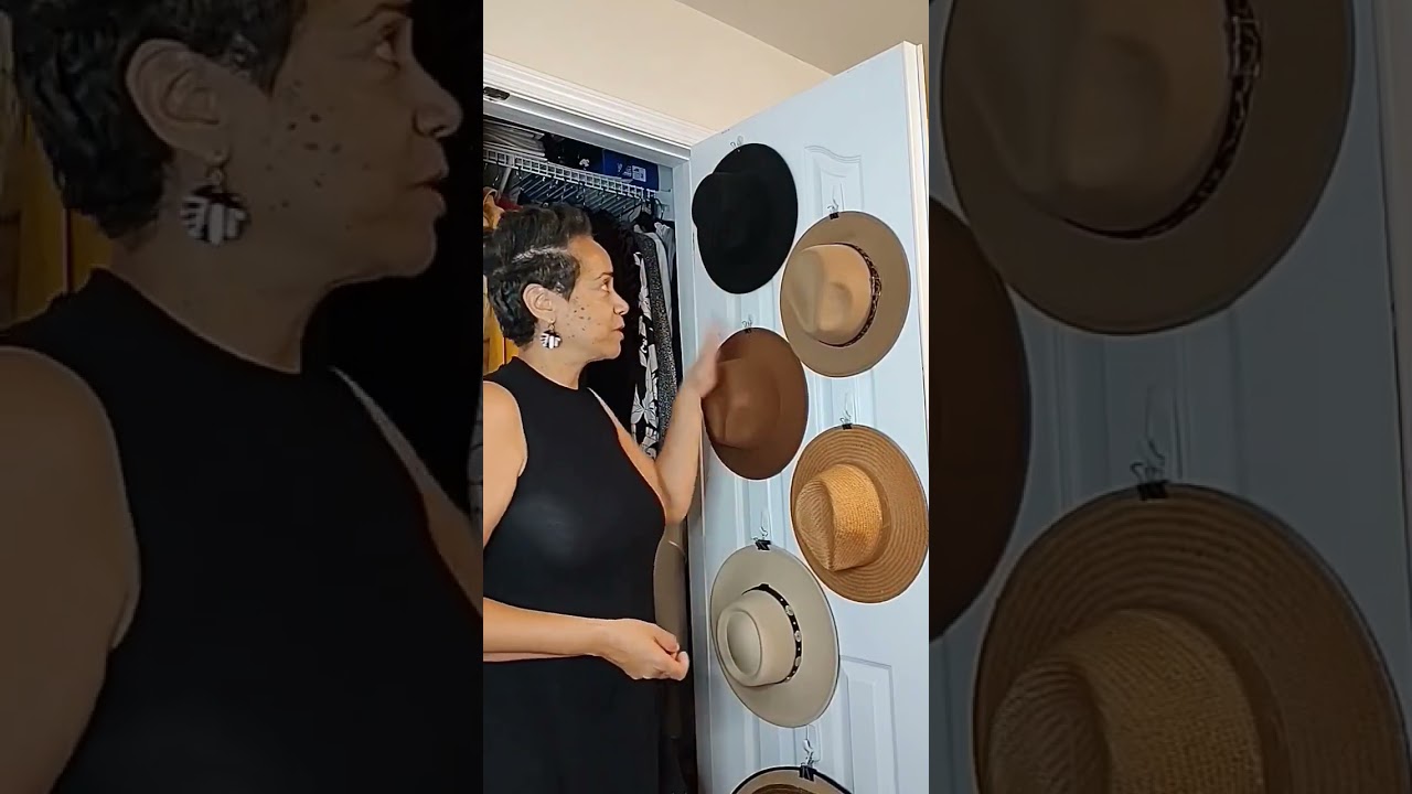Easy Hat Storage        #fashion #storagesolutions #storagetips