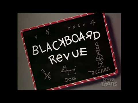 Color Rhapsodies: Blackboard Revue opening/closing titles (3/15/1940)