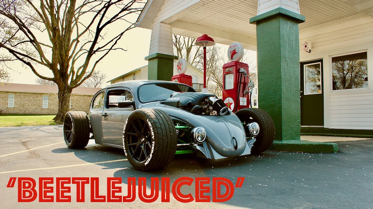 HEMI-Powered VW Beetle Rocks Front-Mounted V8, Is All-Muscle ...