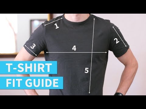 How Your T-Shirts Should Fit | T-Shirt Fit Guide for Men