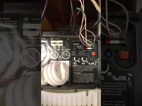 Erasing Old Codes To Your Garage Door Opener