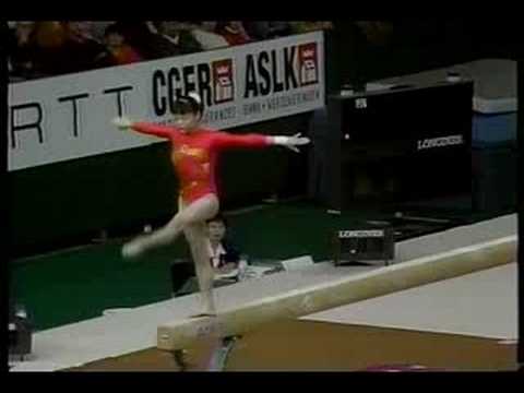 Yang Bo – 1990 Beam – Gymnastics Coaching.com
