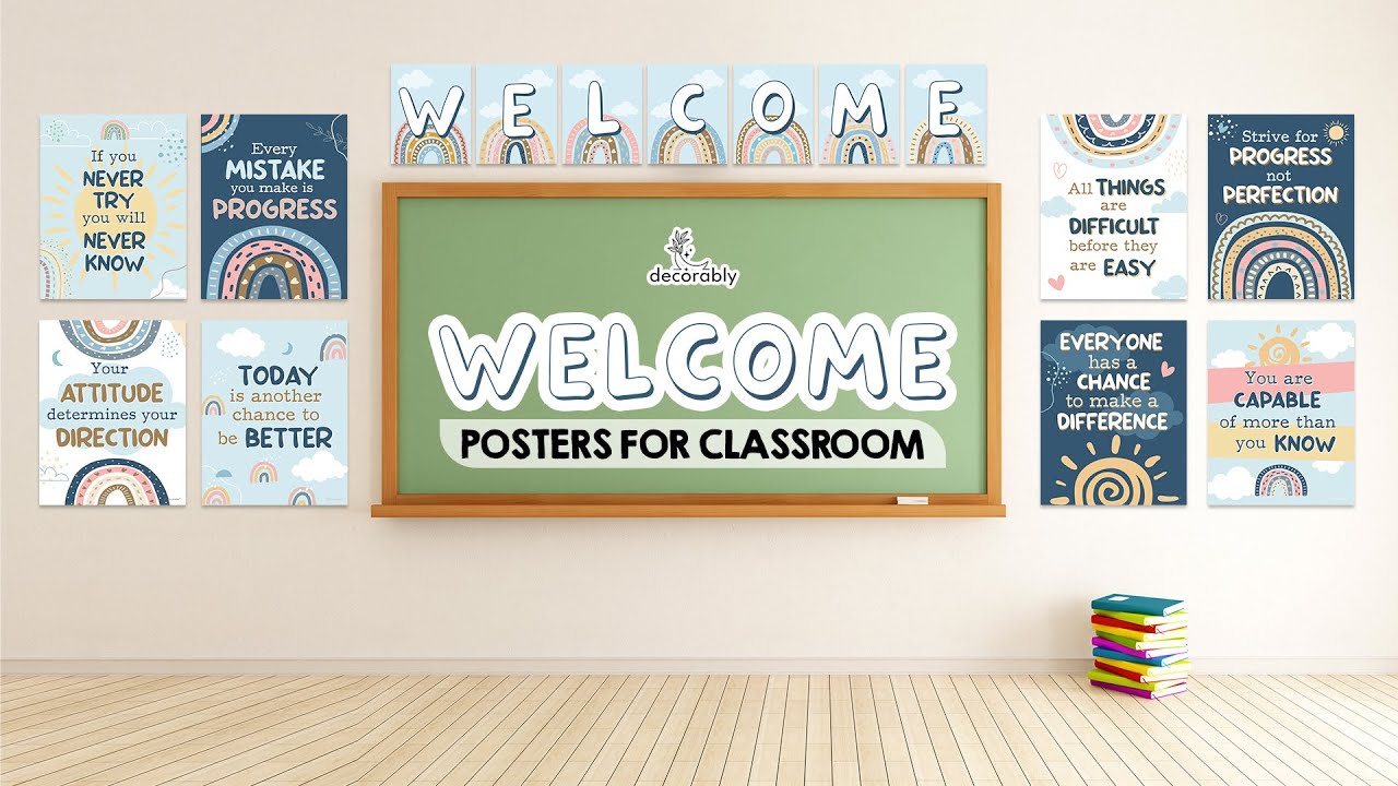 Welcome Back to School 🌟 Create a Bright & Inspiring Learning Space with Boho Chic! 📚🌈