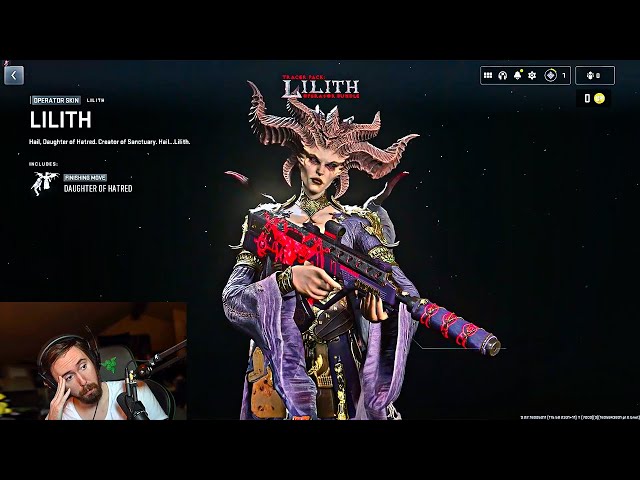 "This is so ridiculous": Asmongold blasts the Inarius and Lilith skins ...