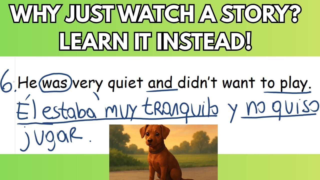 Improve Your Spanish with Stories - Don’t Just Listen but Learn the Story! #0