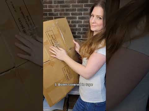 Don't ever use packing tape these boxes #packingtape #dont #tips #boxes #packagingideas #papertape