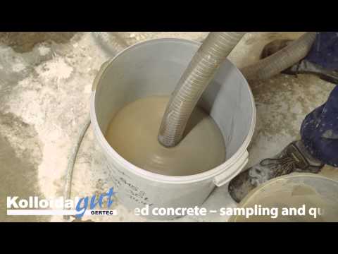 GERTEC: Poured Foamed Concrete Samples, cellular concrete lightweight concrete,