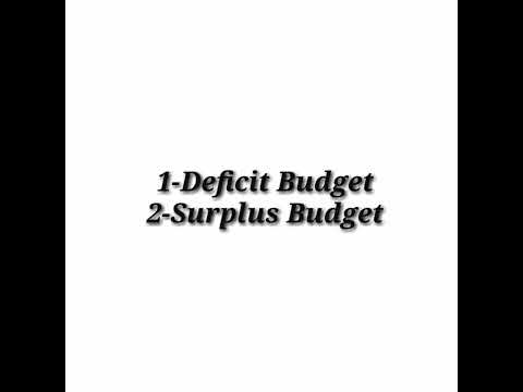 Budget #budget #deficit #surplus #management #costaccounting