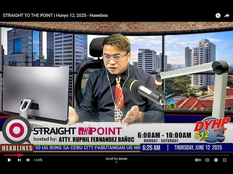 STRAIGHT TO THE POINT | Hunyo 12, 2025 - Huwebes