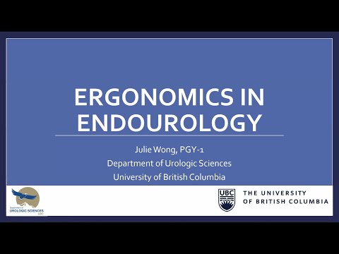 Ergonomics in Endourology