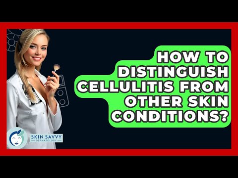 How To Distinguish Cellulitis From Other Skin Conditions? - Skin Savvy Dermatology