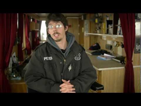 Peter Hammarstedt (One of the Sea Shepherd Captain) wearing the Sea ...