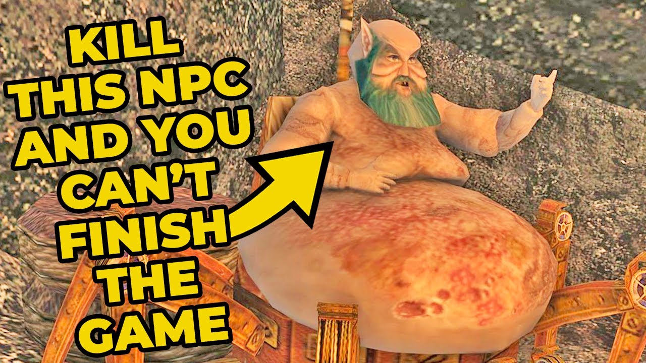 10 Video Game NPCs You Should NEVER Kill