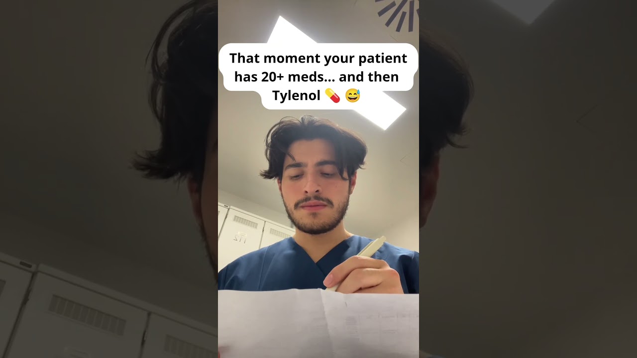 The relief of seeing a med you actually know 😅💊 #nurselife #shorts