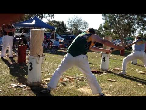 J Adamson vs D Beams Prelim Final 2 300mm QLD Standing Block Elimination Championship Redcliffe 2016