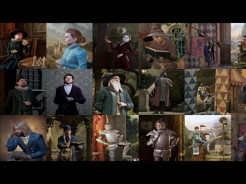 Steam Community :: Video :: All living portraits from Hogwarts Legacy ...