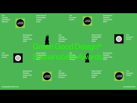 Green Good Design®Sustainability Awards 2023