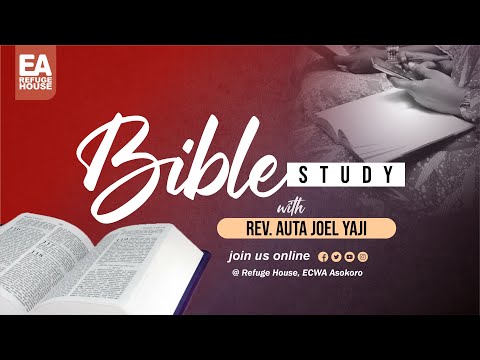 ECWA WOMEN FELLOWSHIP WEEK OF PRAYER || BIBLE STUDY