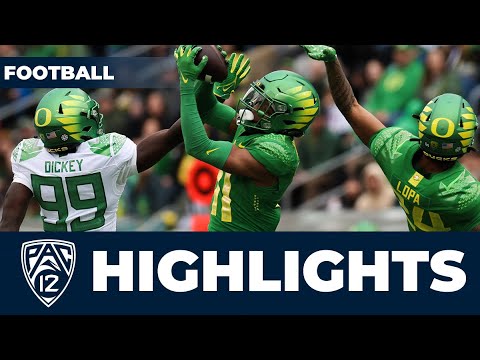 2024 Oregon Football Spring Game Highlights