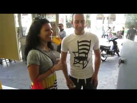 Meeting My Cousin In Thessaloniki, Macedonia, Greece