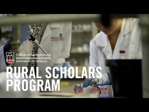 UGA CAES Rural Scholars Program