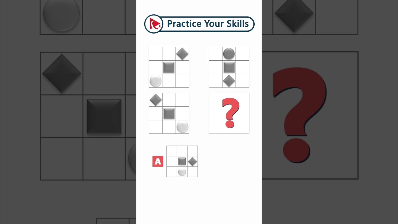 COGNITIVE TEST: Can You Determine The Next Shape? #cognitivetest #aptitudetest  #jobevaluation