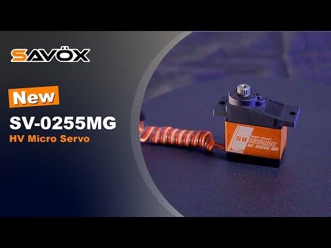 【SAVOX】SAVOX New HV Micro Servo - SV-0255MG