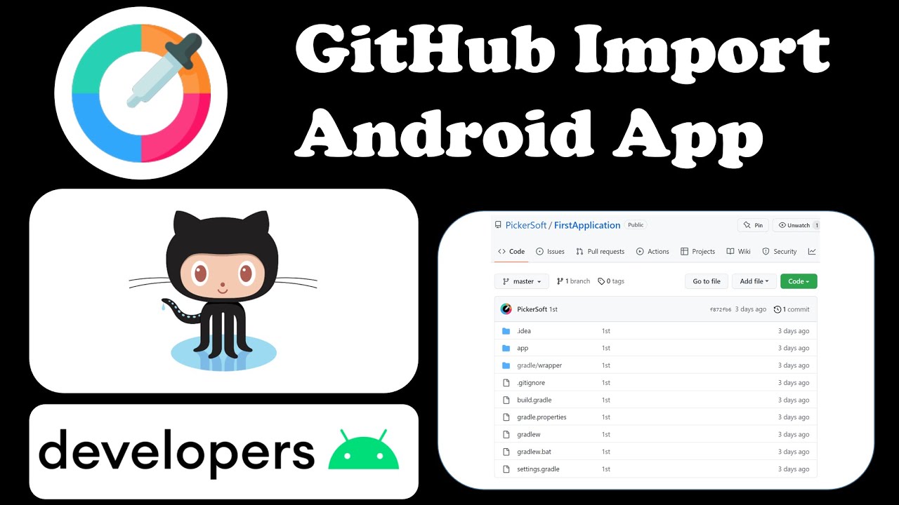 How to download Git Hub project in android sudio 2022 | Import git project